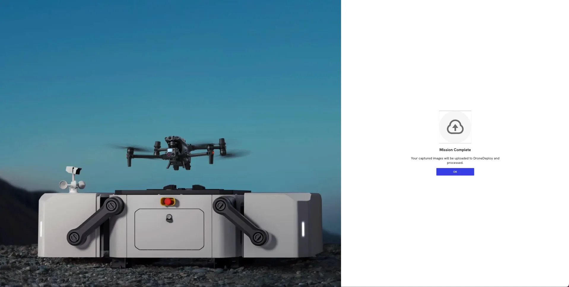Dock Automation by DroneDeploy | Automated docked drone mapping and inspection