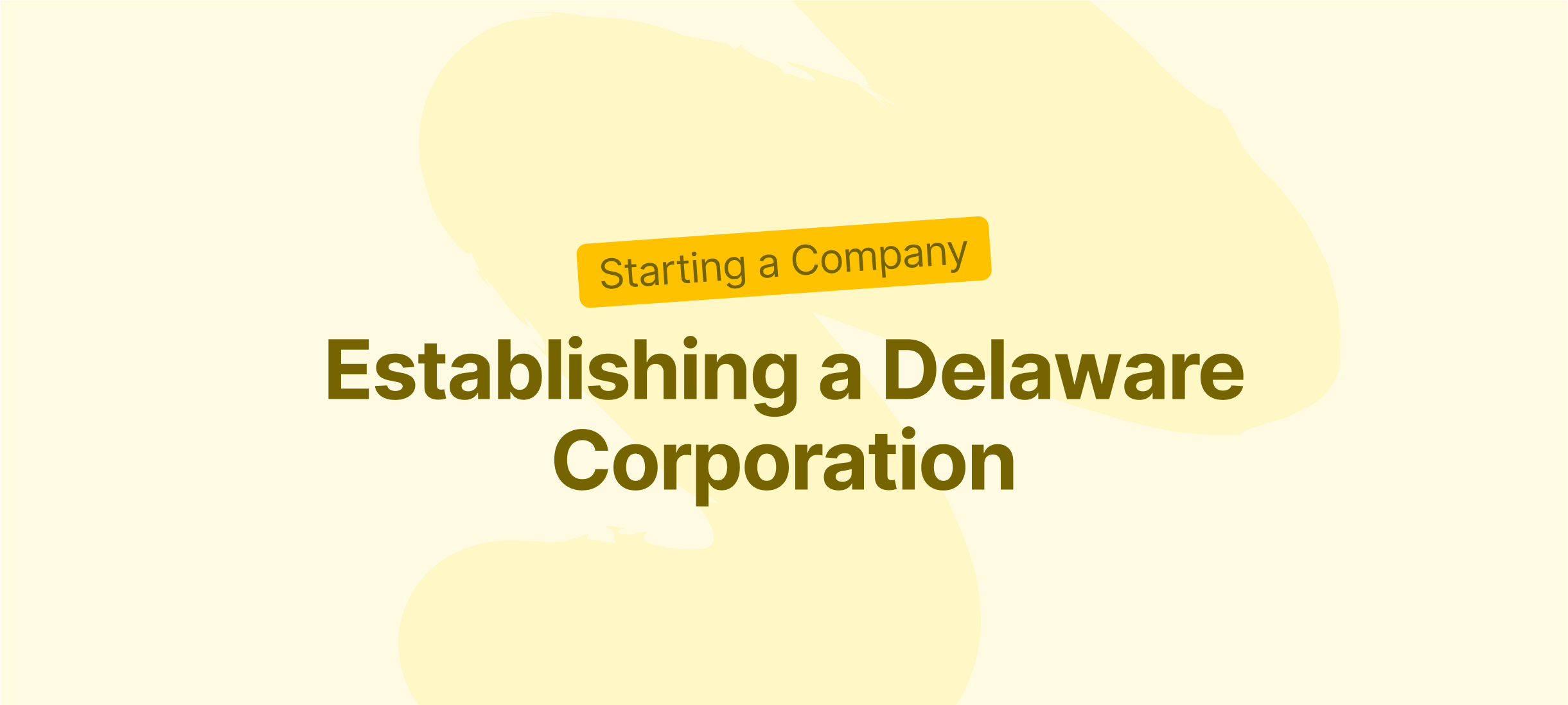 Stellar Guide | Establishing a Delaware Corporation
