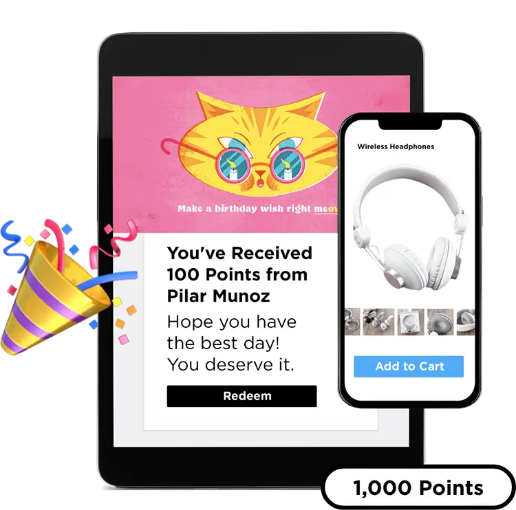 Points | Culture Cloud Employee Recognition | O.C. Tanner