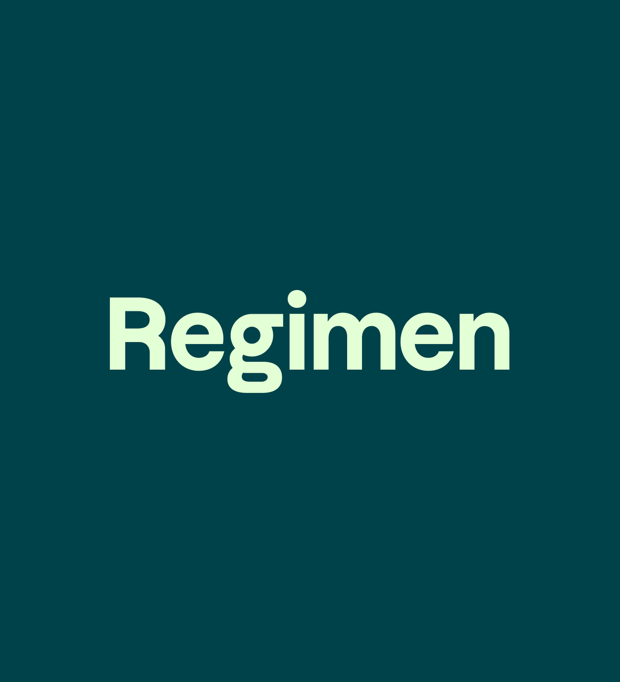 Regimen