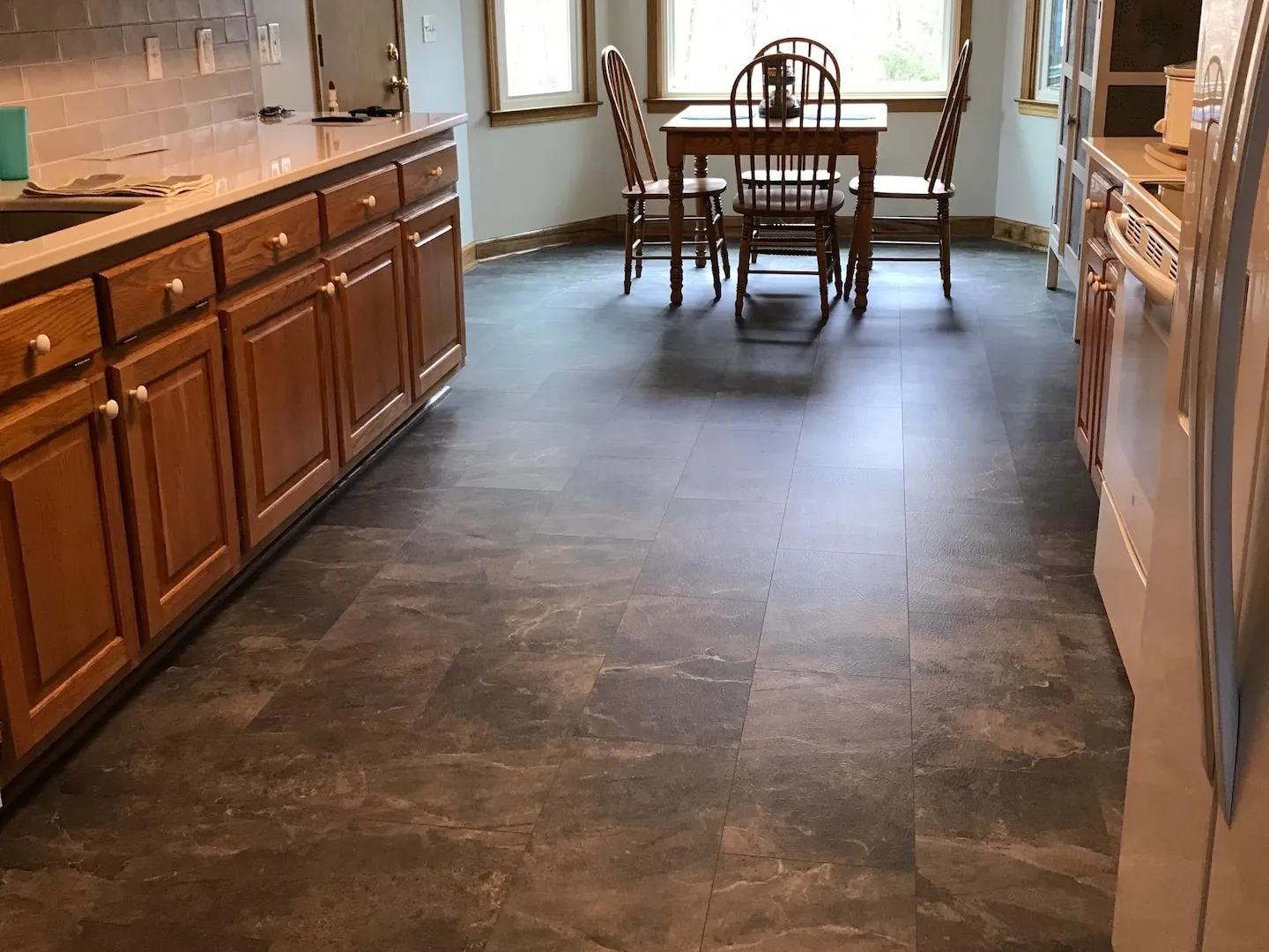 Luxury Vinyl Projects | All About Flooring