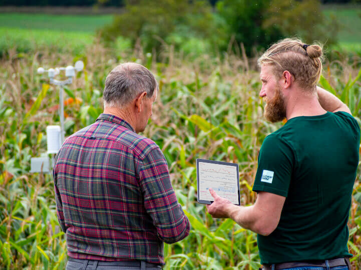 Monitoring weather conditions by CleverFarm