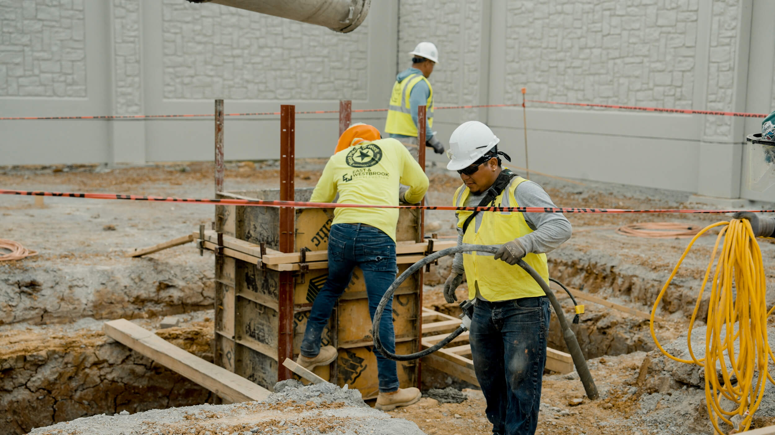 Middle Tennessee Substation Concrete Construction