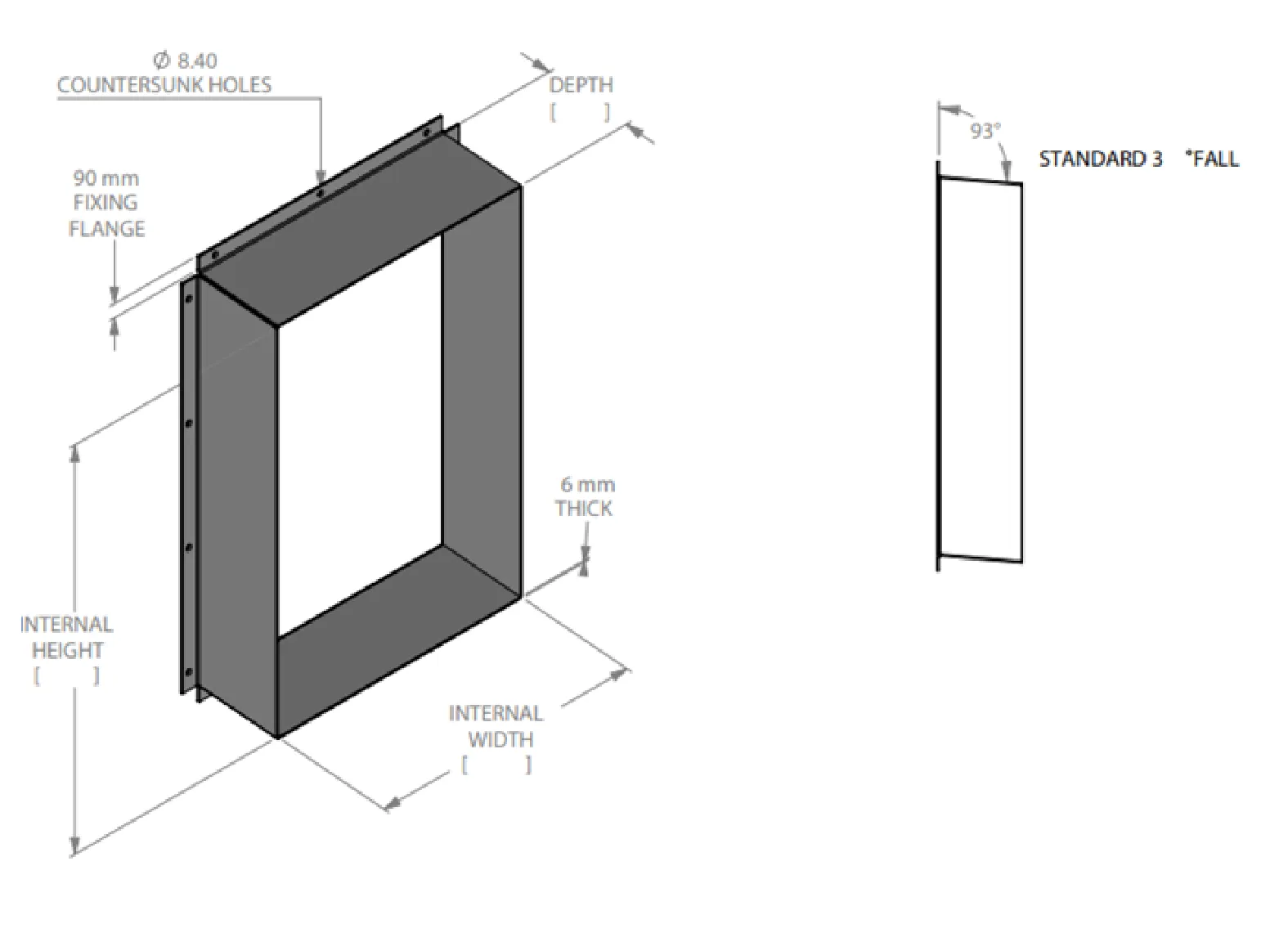 Window Shroud Enquiry Form | Environ Metal Designs