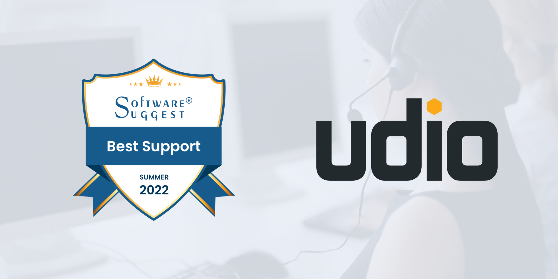 Udio Receives Best Support 2022 Award at SoftwareSuggest Recognition Awards - Udio