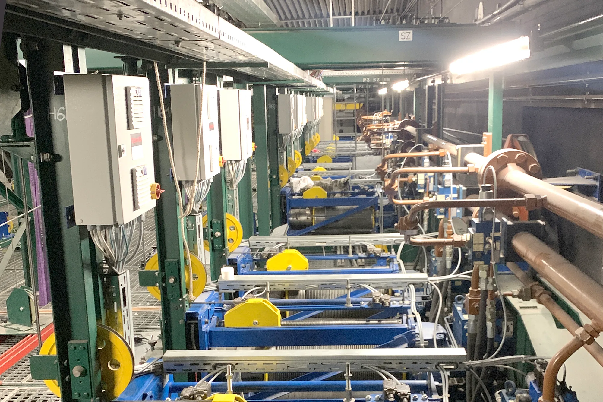 SCALA upper + lower machinery, constructions, high-end control systems