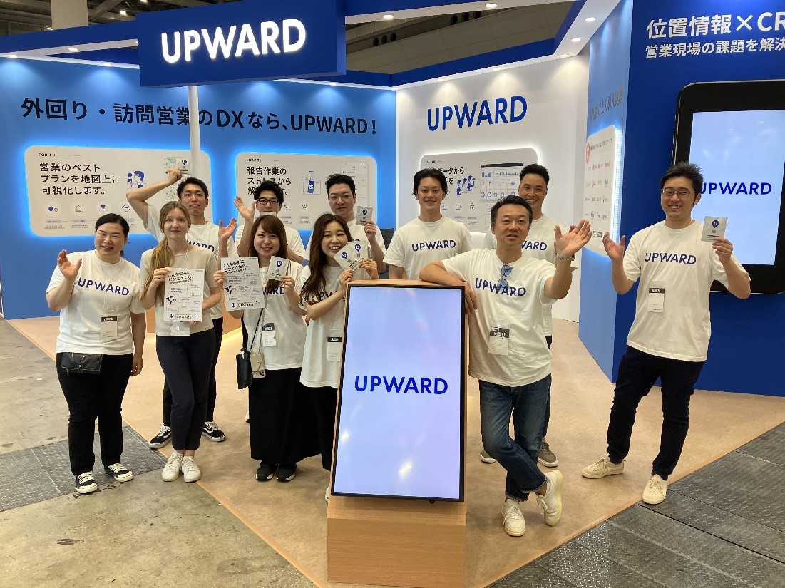 大盛況！DX EXPO /ビジネスイノベーションJapan 2023【夏】出展レポート | 営業力を強化するDXツール UPWARD（アップワード）