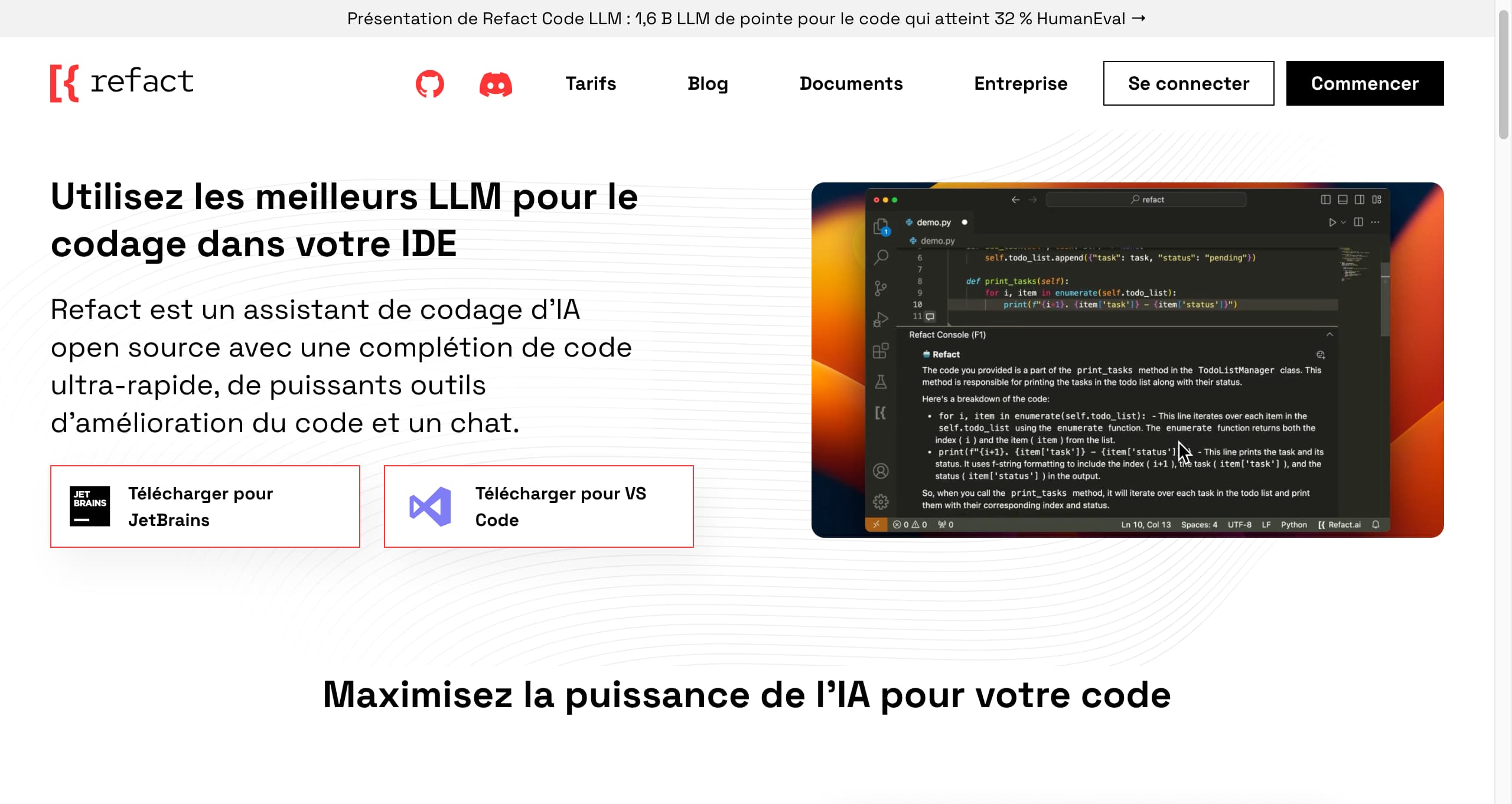Découvrez l'intelligence artificielle Refact - Avis, Prix et ...