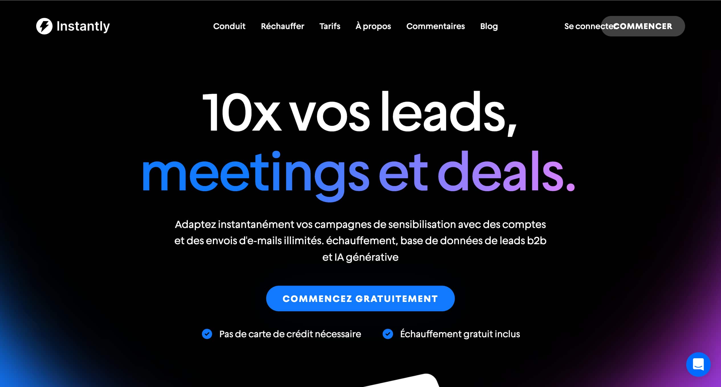 Instantly - Avis, Prix et Fonctionnalités