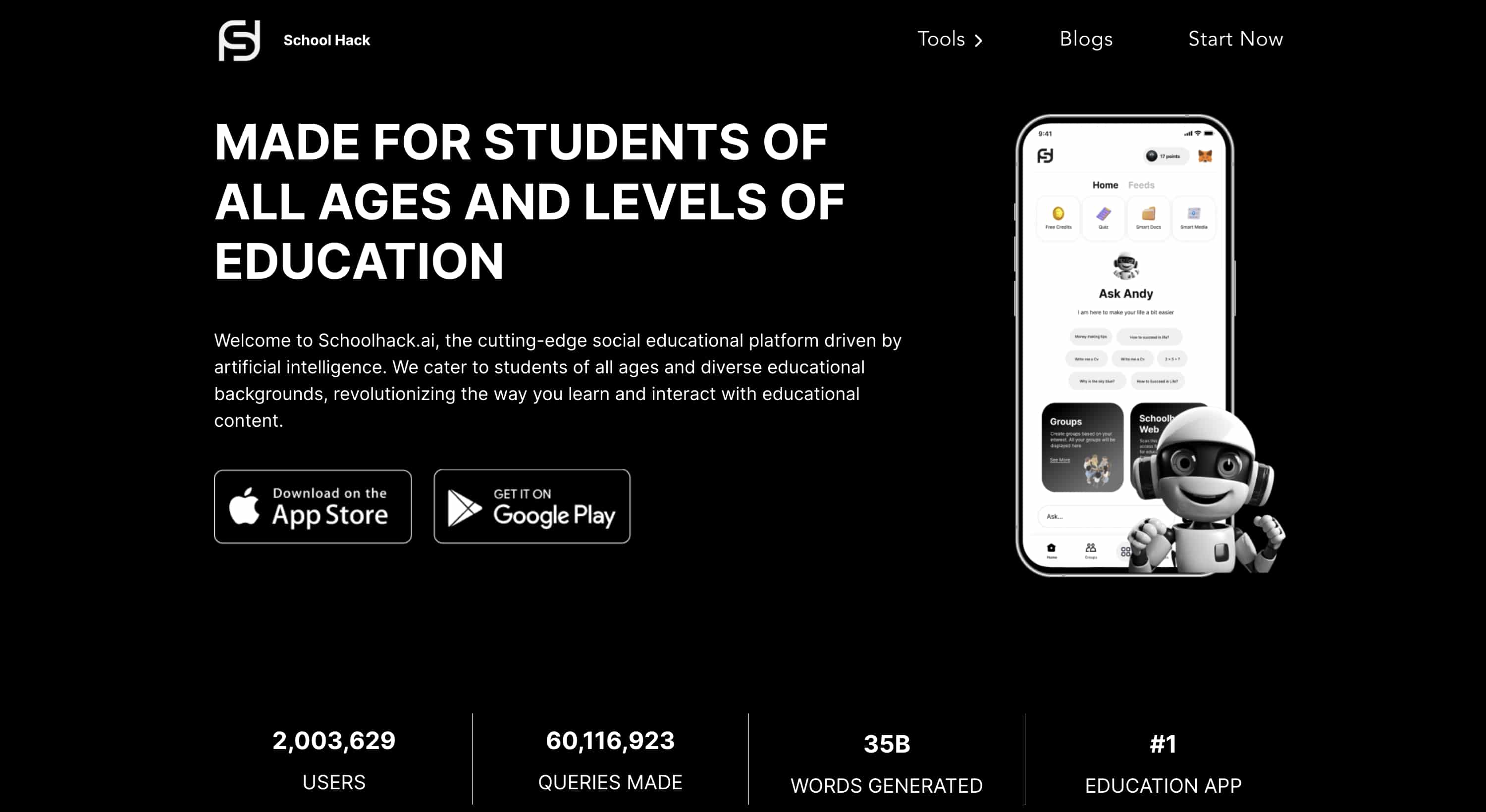 SchoolHack - Avis, Prix et Fonctionnalités