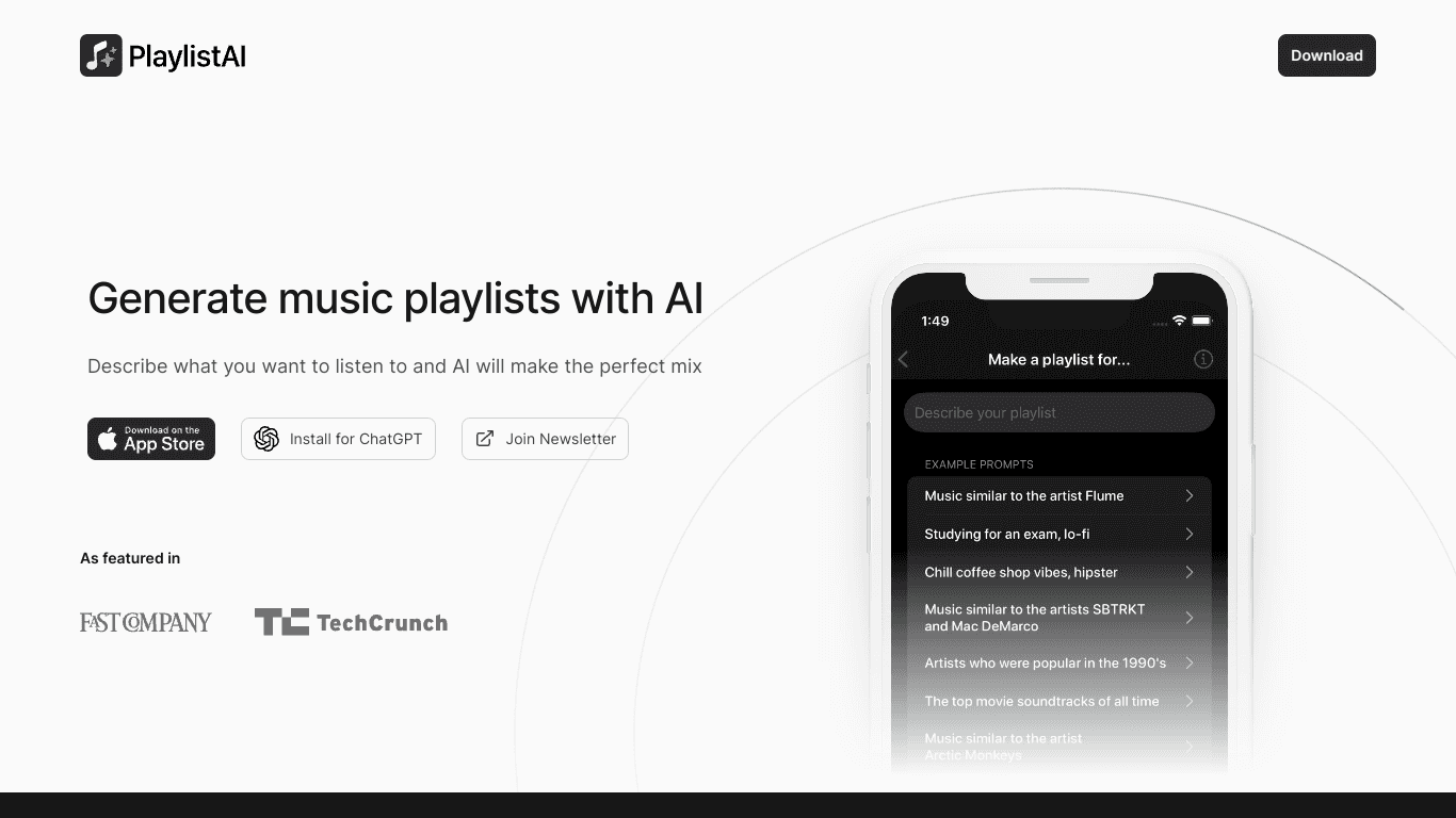 Playlistai - Avis, Prix et Fonctionnalités