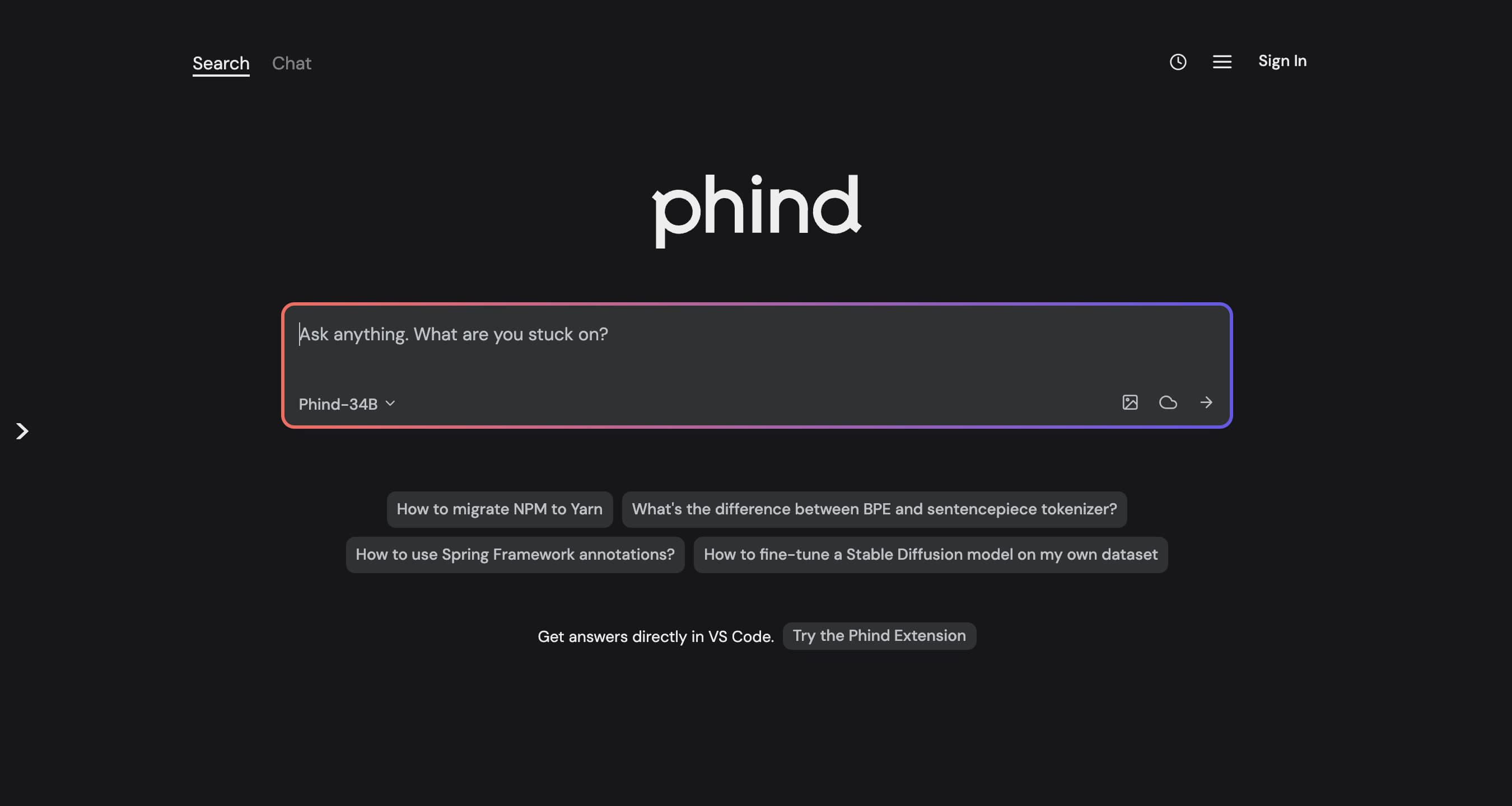 Découvrez l'intelligence artificielle Phind - Avis, Prix et Fonctionnalités