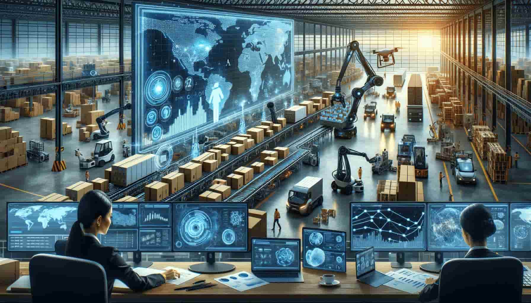 Comment l'IA Optimise le Transport et la Logistique