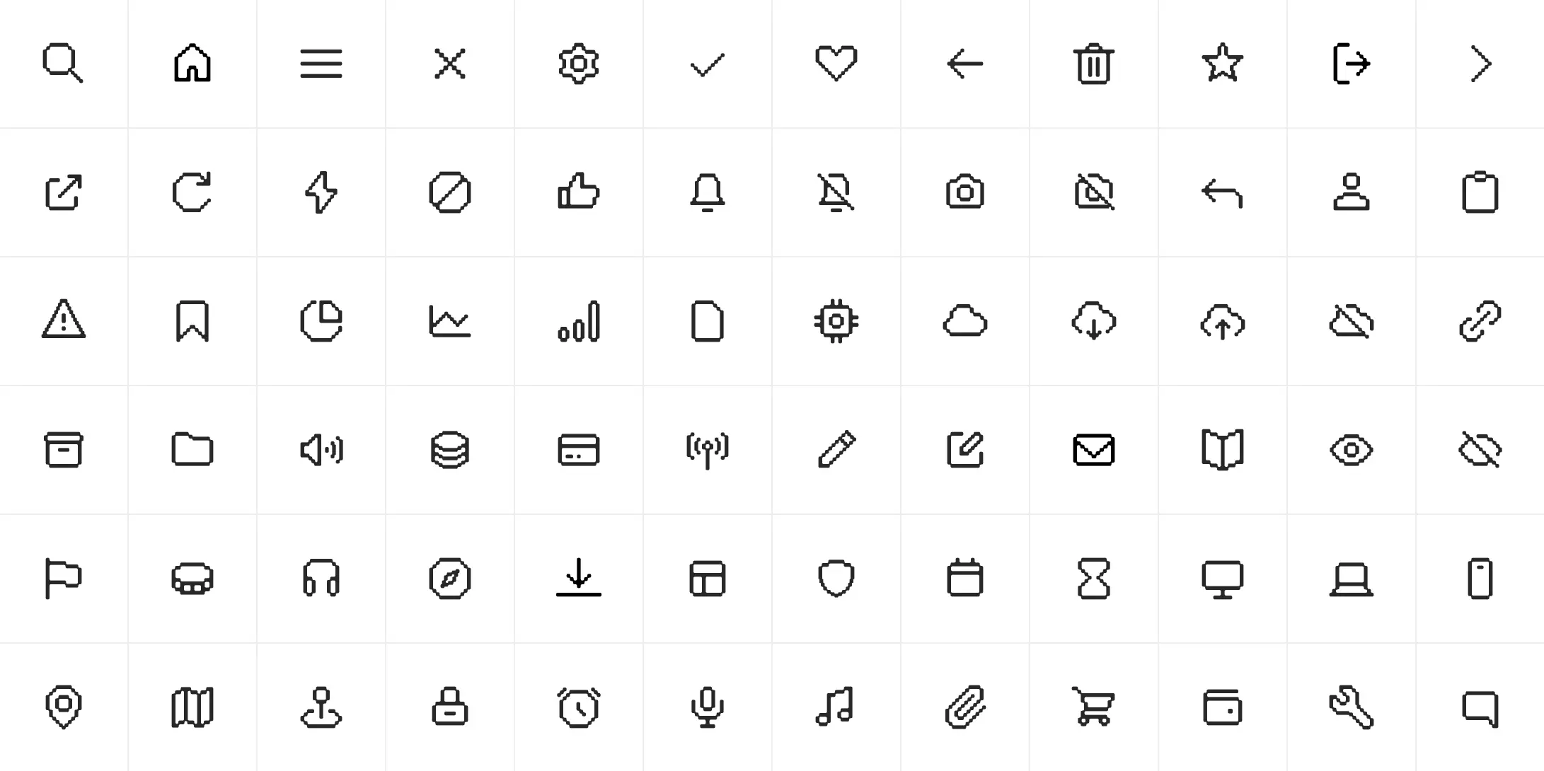 uicons – An unusual icon library to make your projects unique.