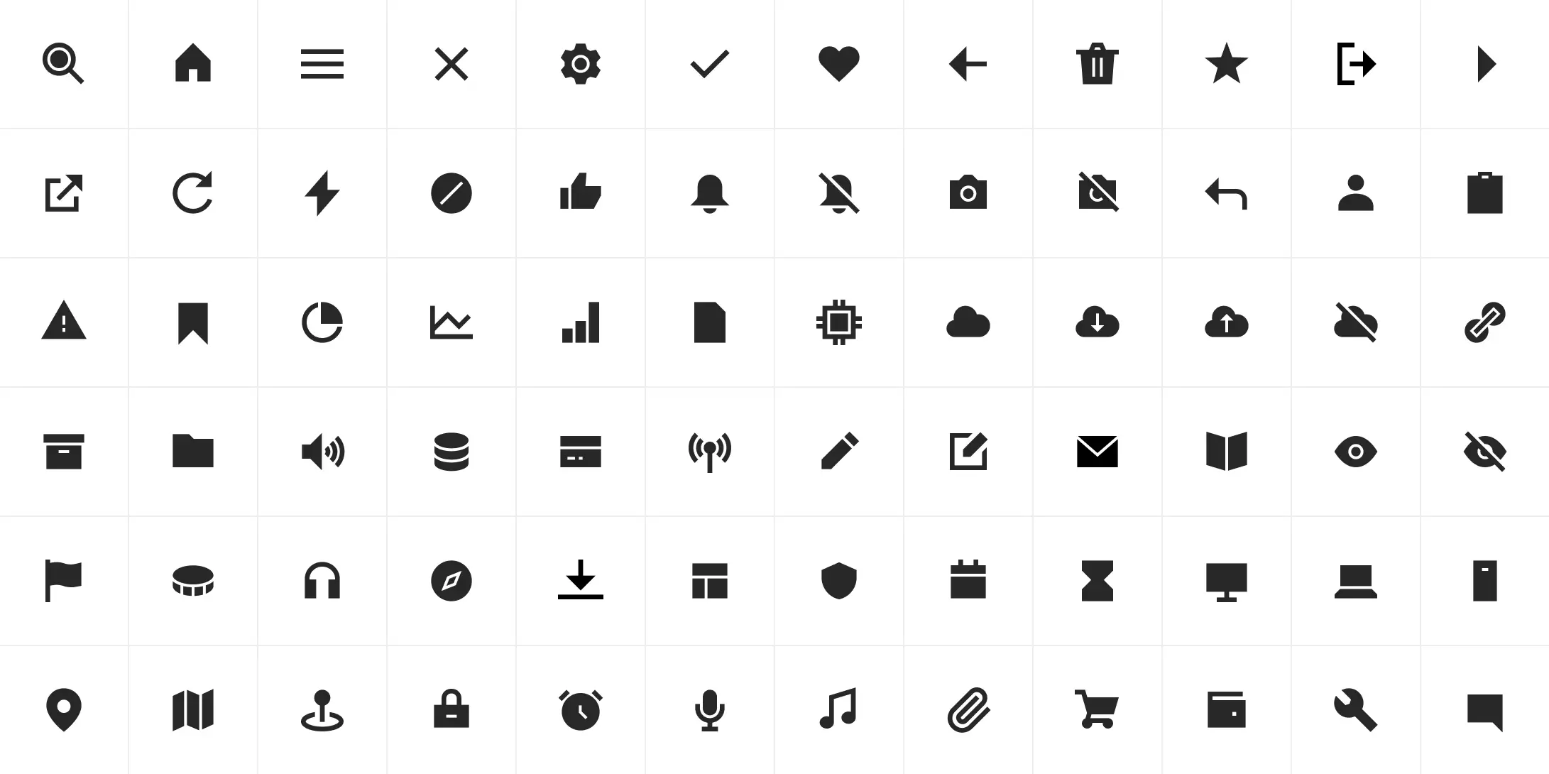 uicons – An unusual icon library to make your projects unique.