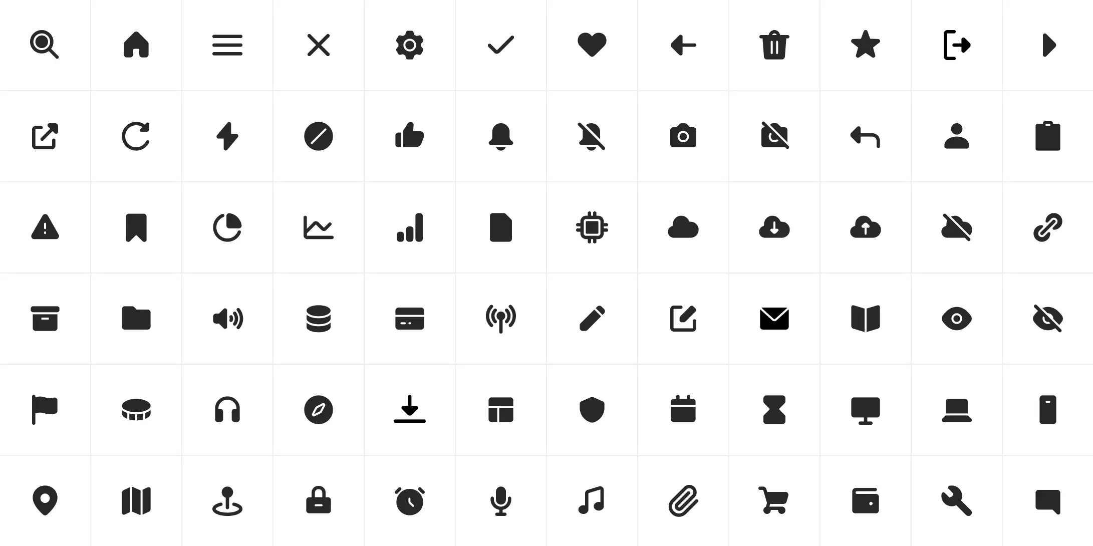 uicons – An unusual icon library to make your projects unique.