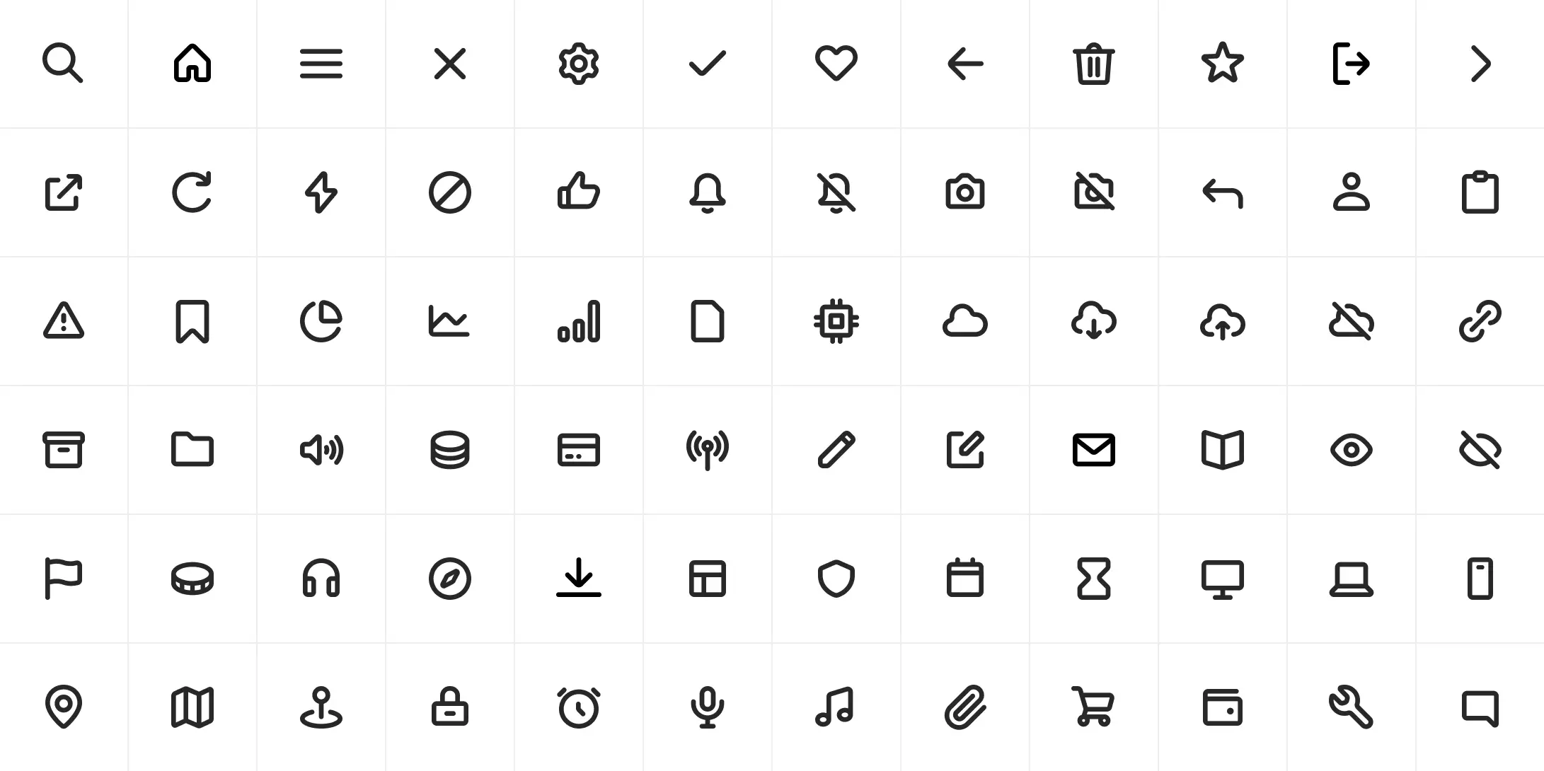 uicons – An unusual icon library to make your projects unique.