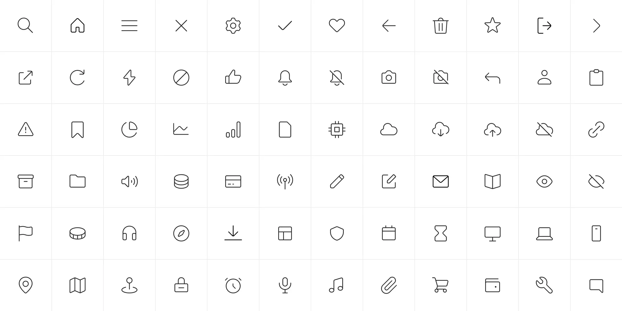 uicons – An unusual icon library to make your projects unique.