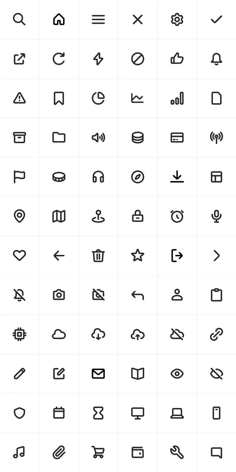 uicons – An unusual icon library to make your projects unique.