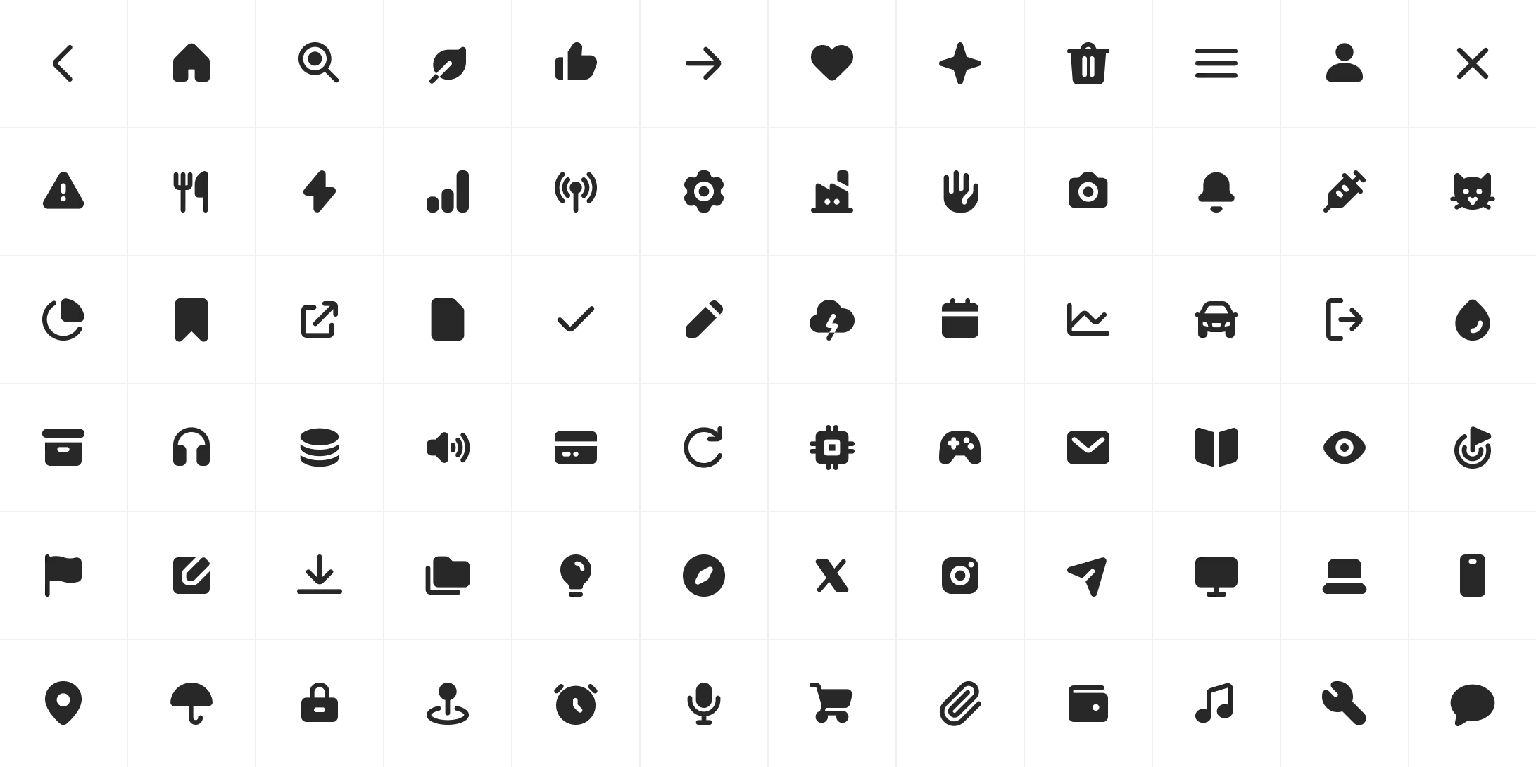 Uicons – A beautiful icon set for the era of high-resolution UI