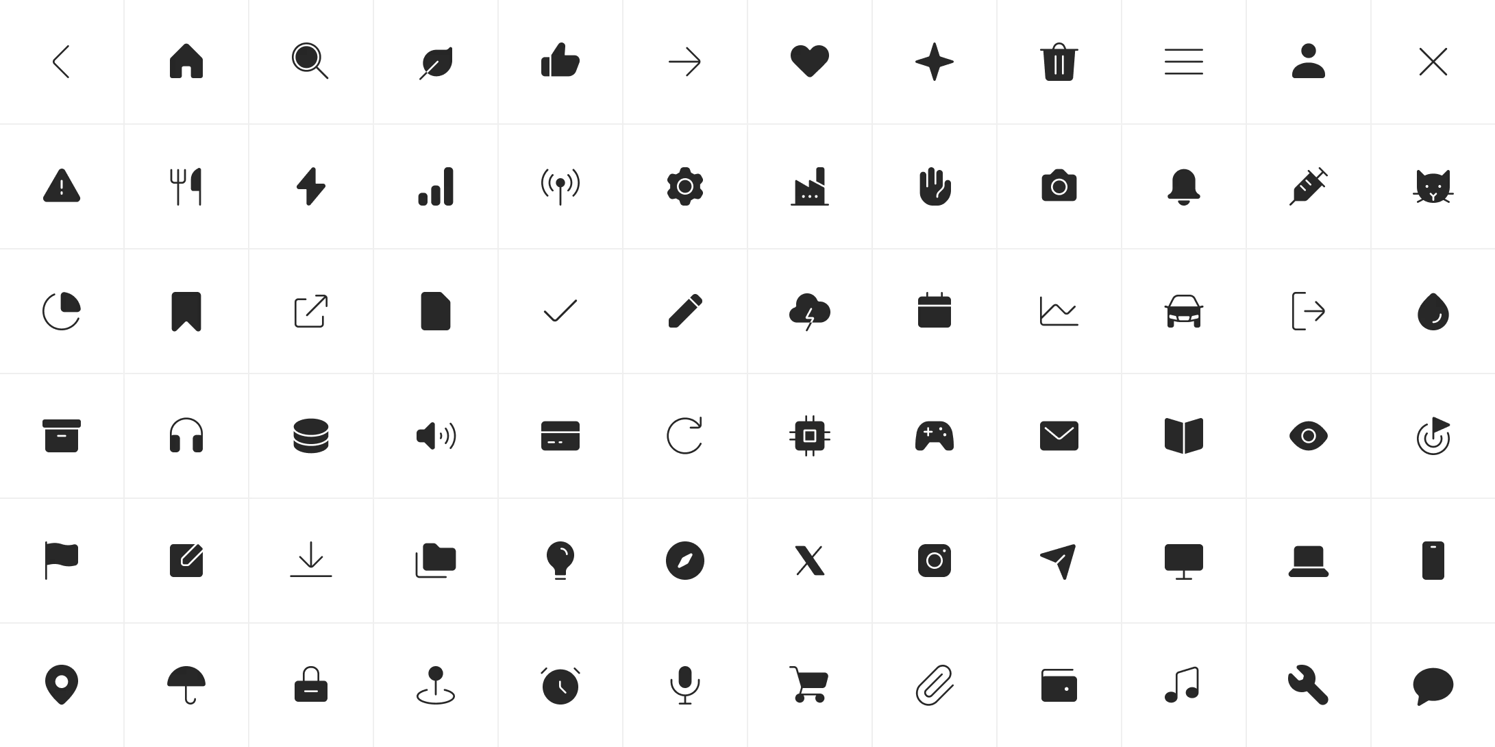 Uicons – A beautiful icon set for the era of high-resolution UI