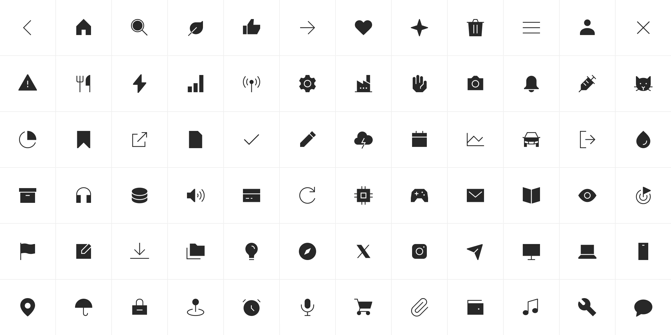 Uicons – A beautiful icon set for the era of high-resolution UI