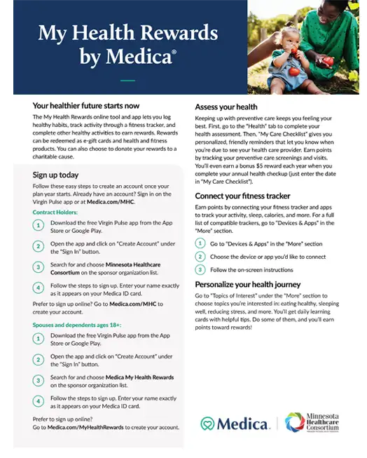 My Health Rewards | SCSC