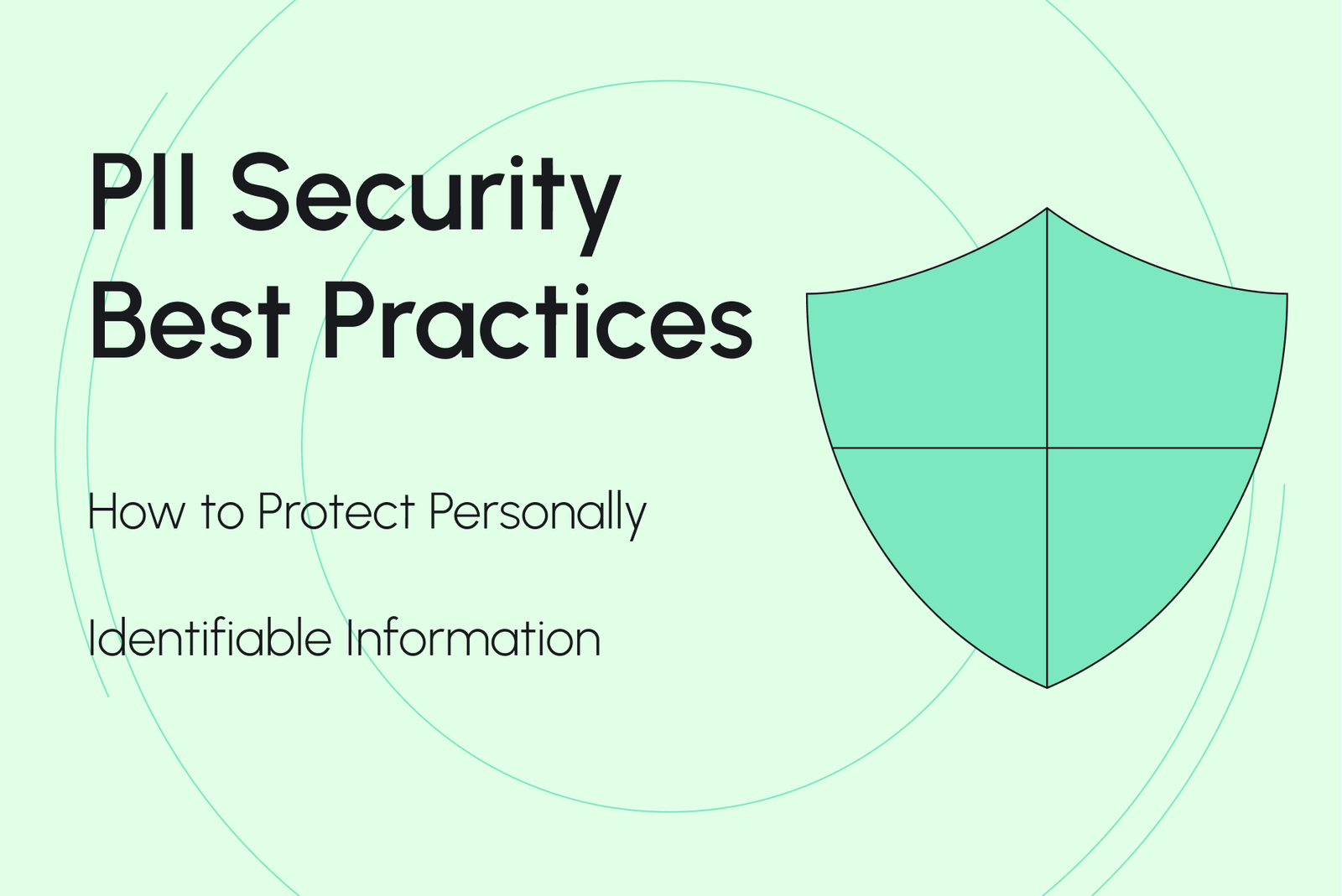 PII Security Best Practices: How to Protect Sensitive Data