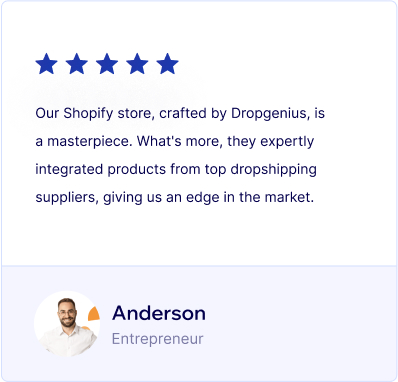 Dropgenius - AI Powered Dropshipping Store