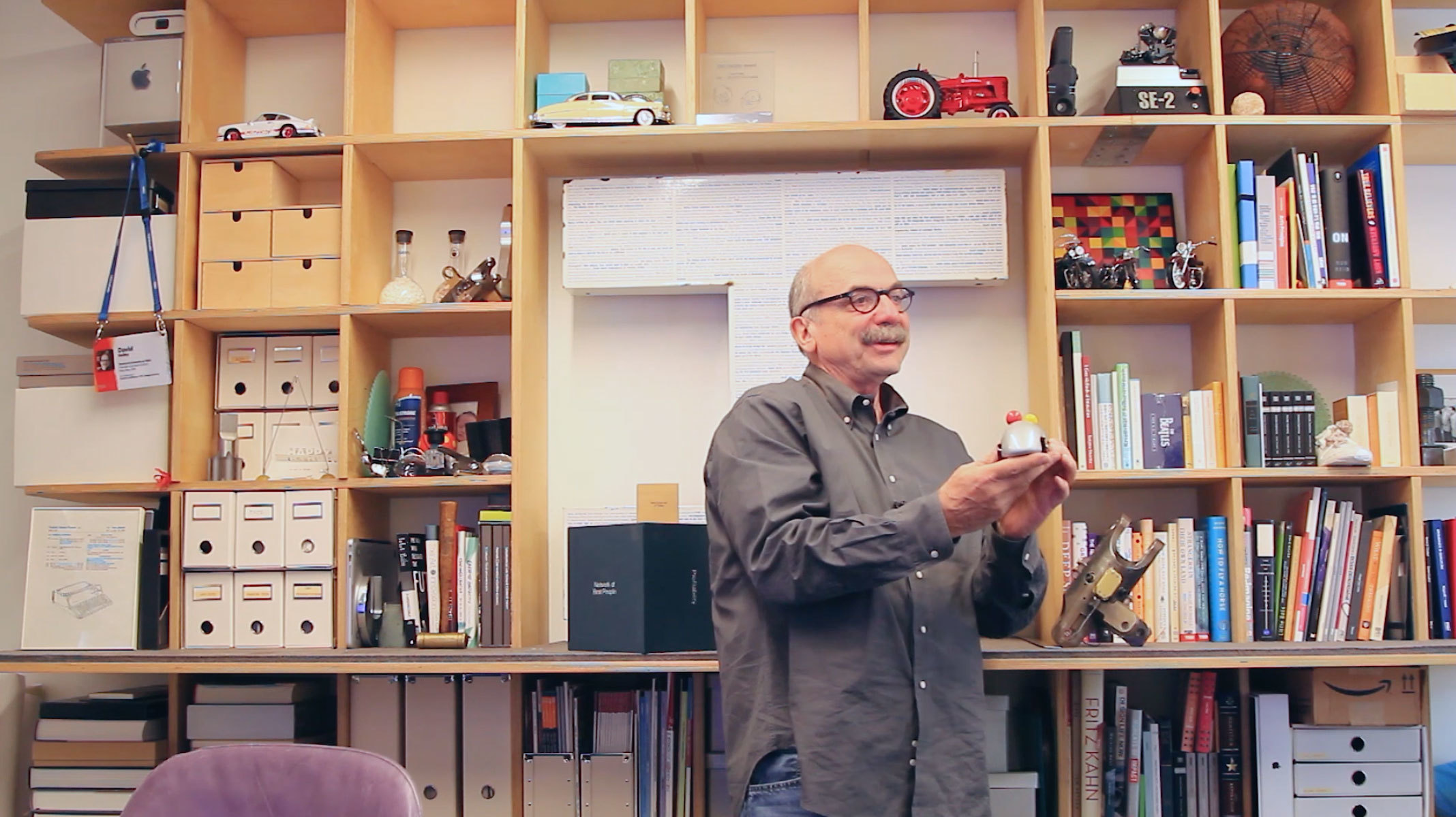 The Life of David Kelley, According to His Shelves | IDEO