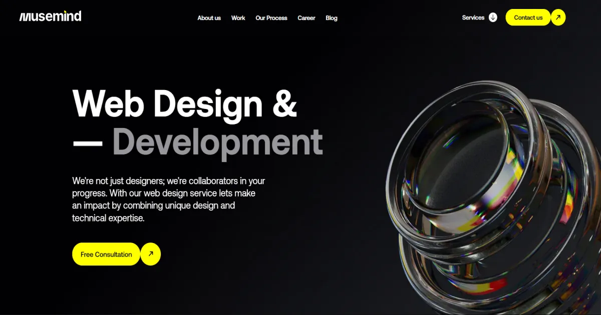Web Design and Development Services | Musemind Agency