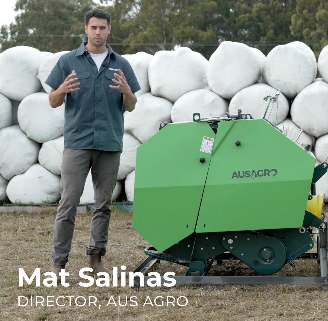 Aus Agro | DIY Mini Hay Bale Machinery