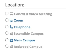 ConexED Zoom Guide