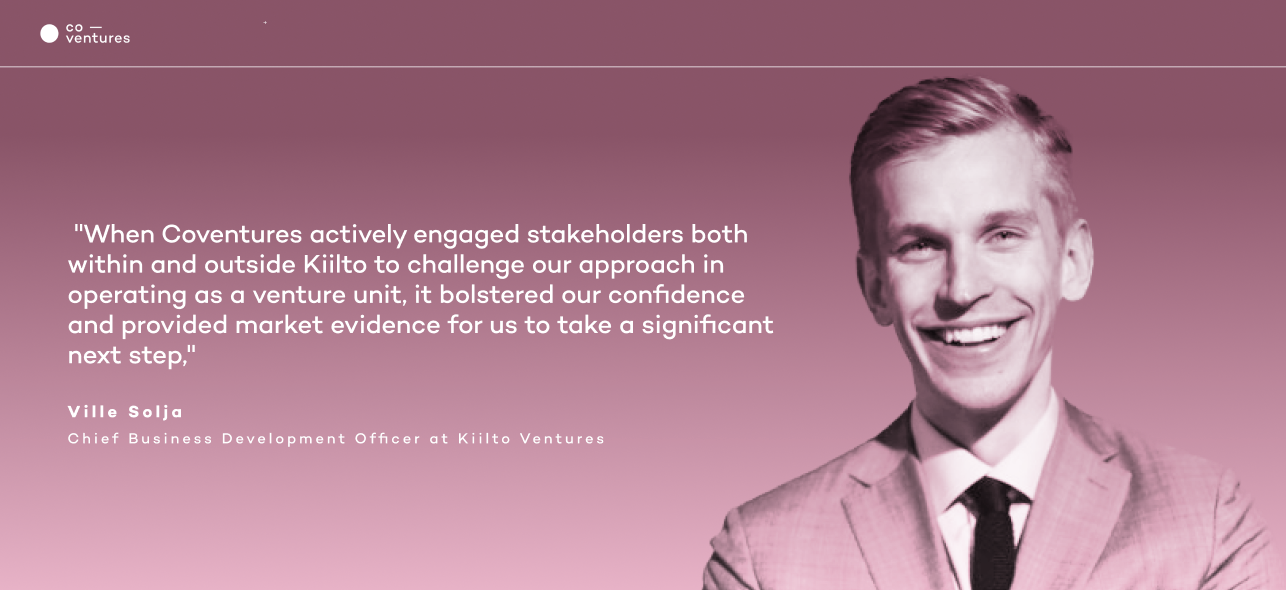 Building a leading sector specific Corporate VC and Venture Builder