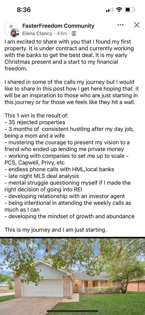 Faster Freedom | Programs