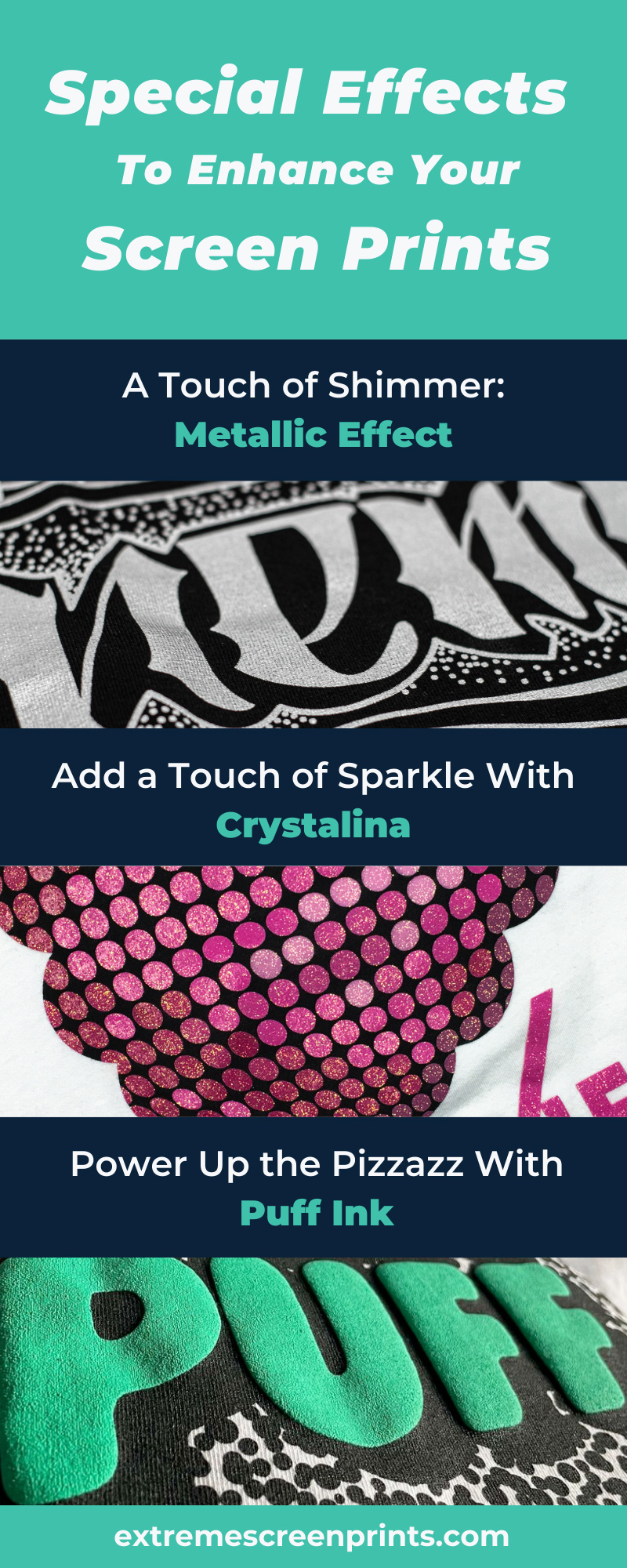 8 Special Effects You Can Use To Enhance Your Screen Prints