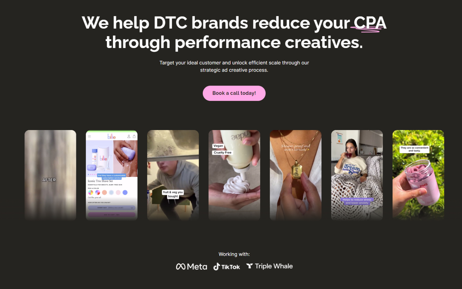 Adstr - Reduce your CPA with performance creatives.