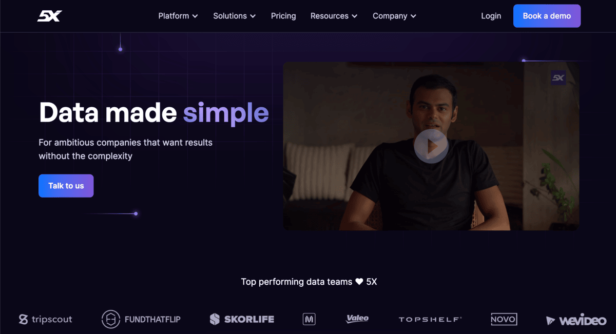 5X | Data made simple