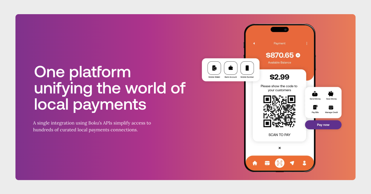 One Mobile Payment Platform Unifying the World of Local Payments - Boku