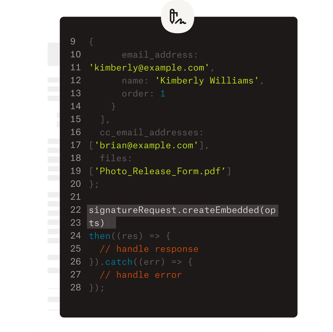 eSignature API from Dropbox Sign (Formerly HelloSign)