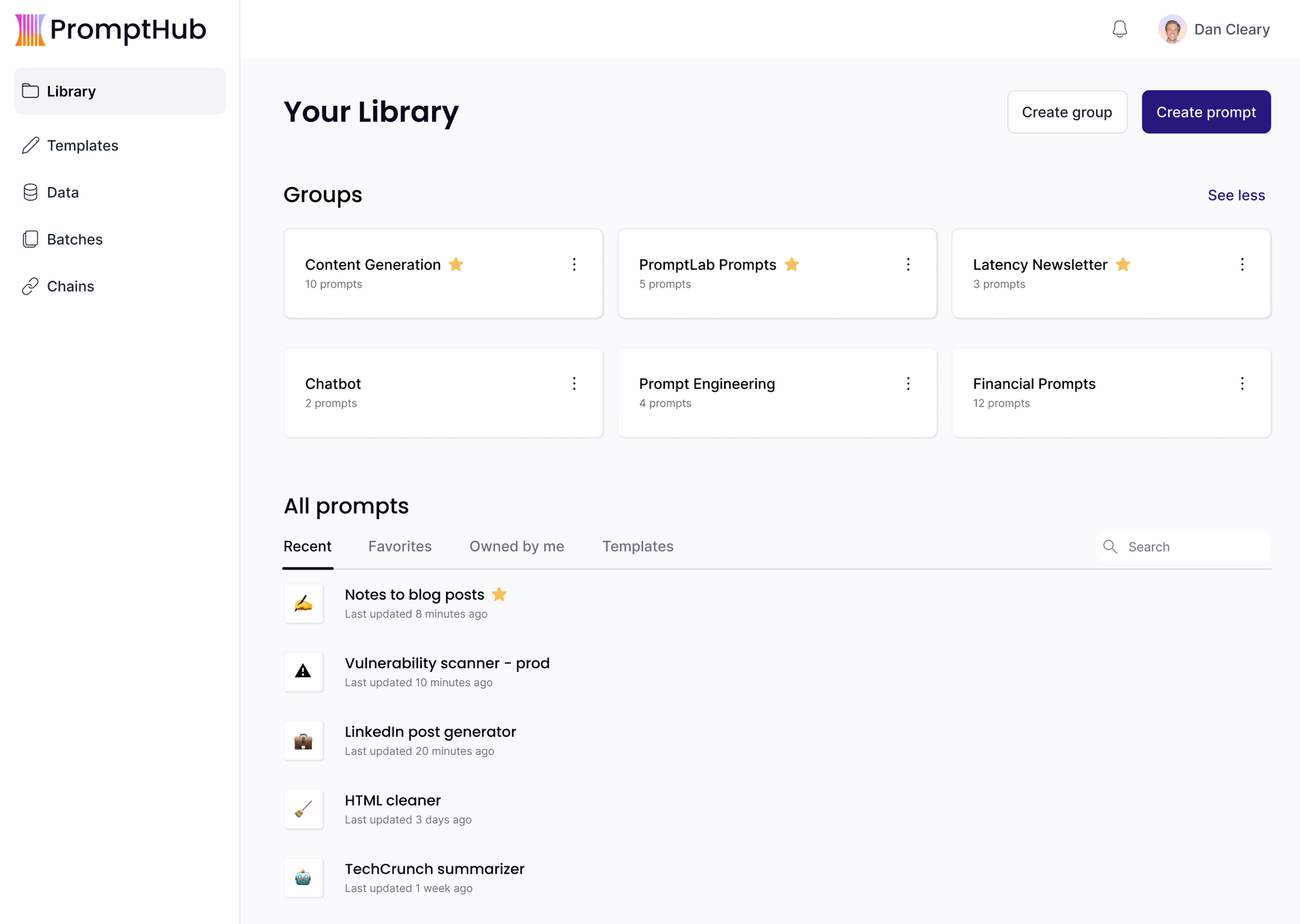 PromptHub: AI Prompt Management for Teams