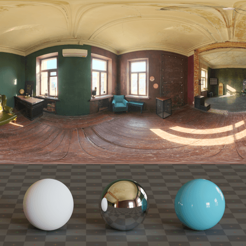 Photo Studio Loft Hall - Blender Essentials