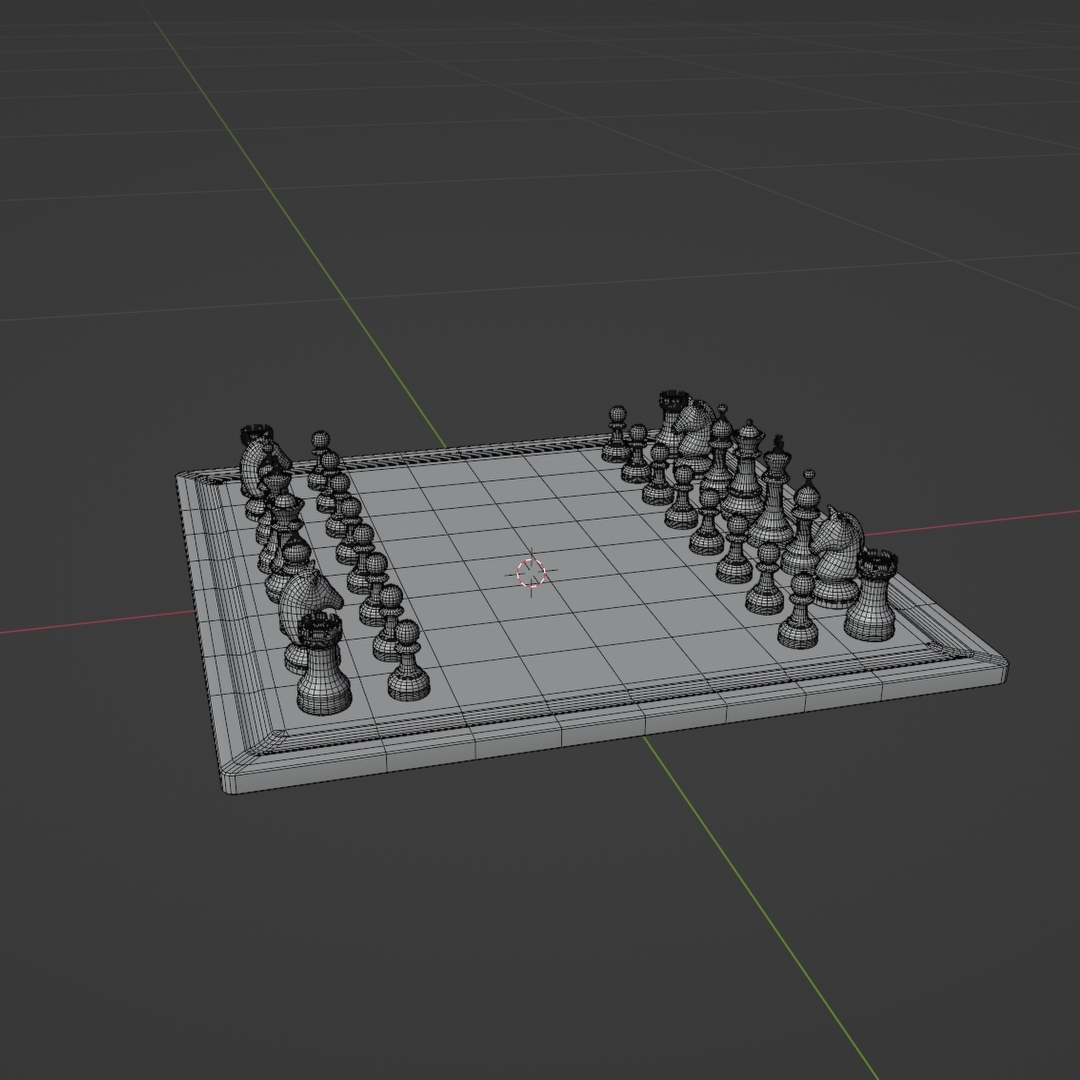 Chess Set - Blender Essentials