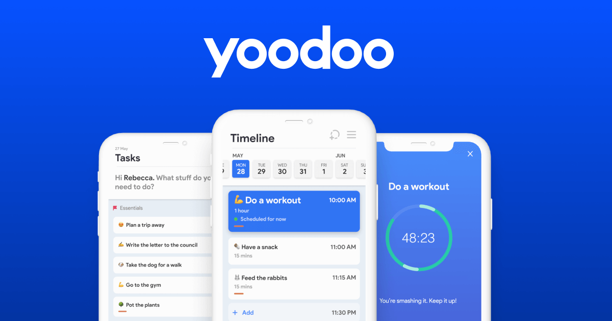 Yoodoo - The Smart Daily Planning App and ADHD Organizer