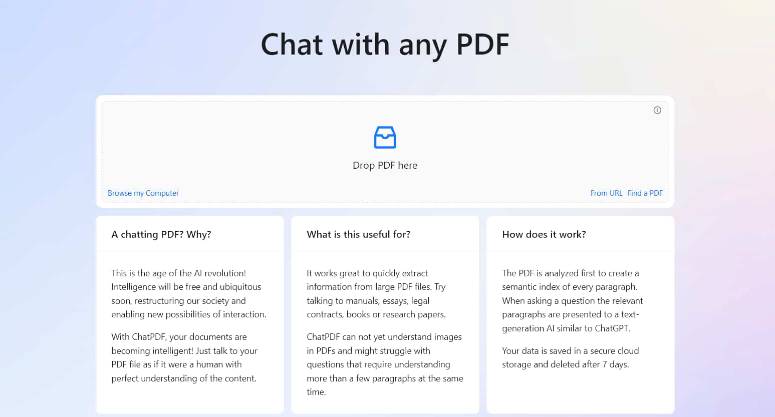 FlexOS | Chat with any PDF
