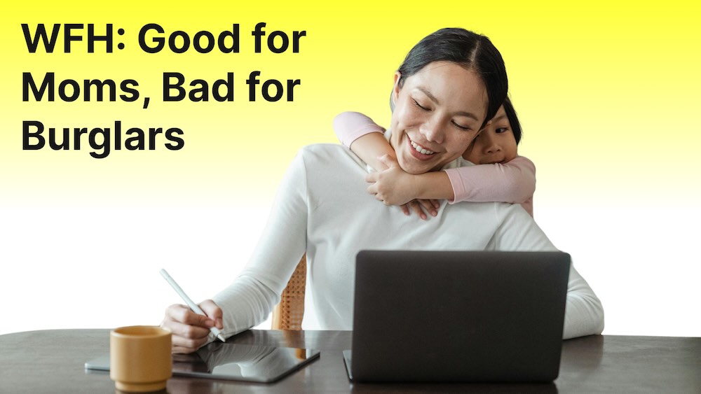 Work From Home: Bad for Burglars, Good for Moms