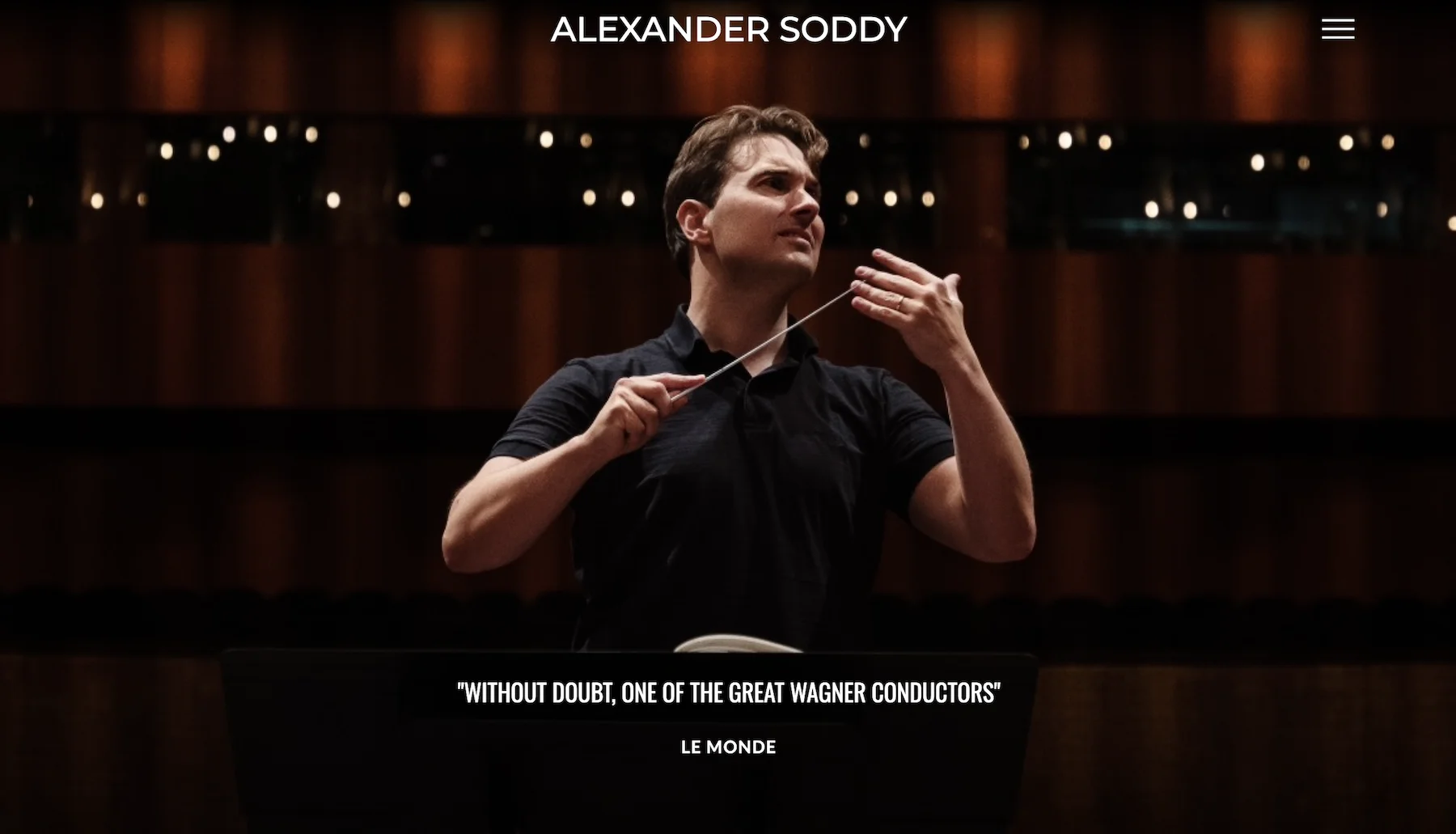Conductor and Pianist Alexander Soddy | Official Website