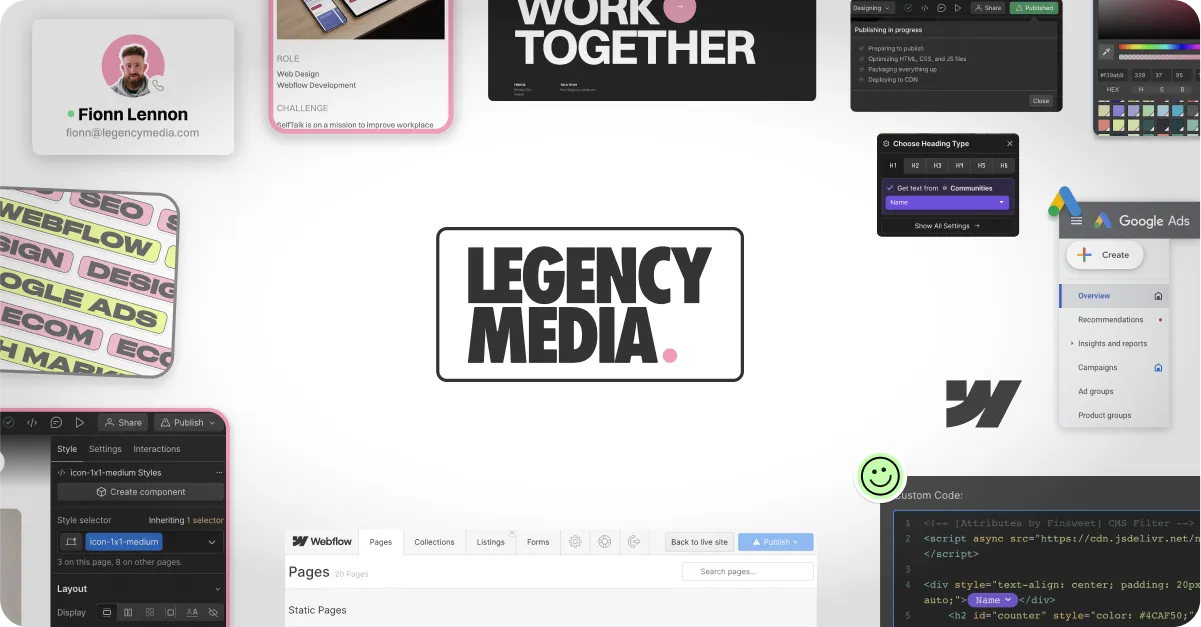 Legency Media | Expert Web Designers In Galway