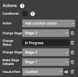 How to Add Buttons and Actions to Workflows