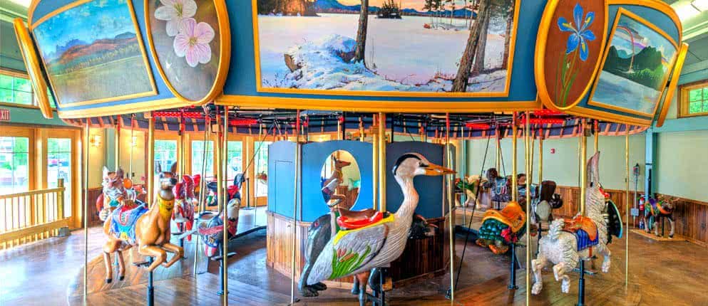 Adirondack Carousel | Area Attractions Near the Lake Clear Lodge & Resort